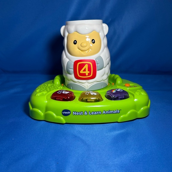 vtech | Toys | Vtech Nest Learn Animals Educational Toy Color Number 4 ...